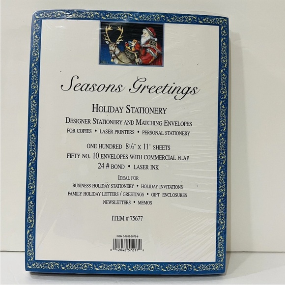 Office | Seasons Greetings Holiday Designer Stationery And Matching ...